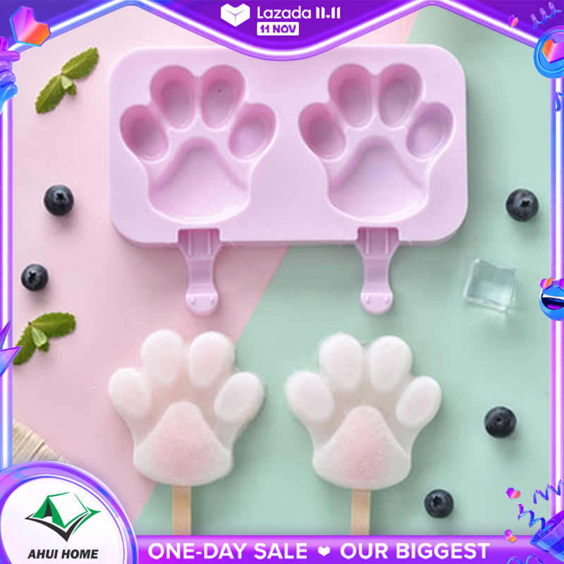 พร้อมส่ง แม่พิมพ์ไอติม แถมแท่งไม้50แท่ง พร้อมฝา แม่พิมพ์ไอครีม แม่พิมพ์ ...