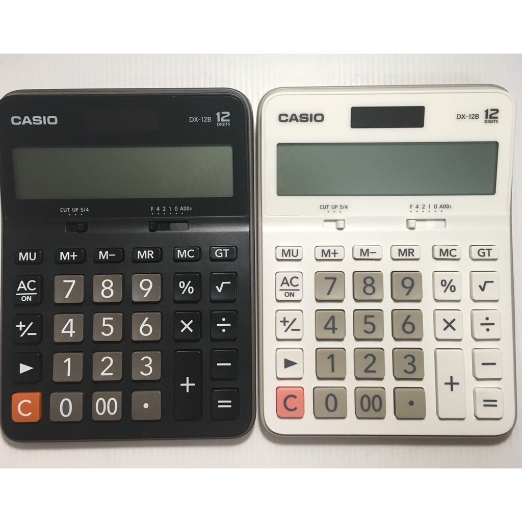 Casio เครื่องคิดเลข รุ่น DX-12B [ประกัน CMG] DX-12B เครื่องคิดเลข ตั้ง ...