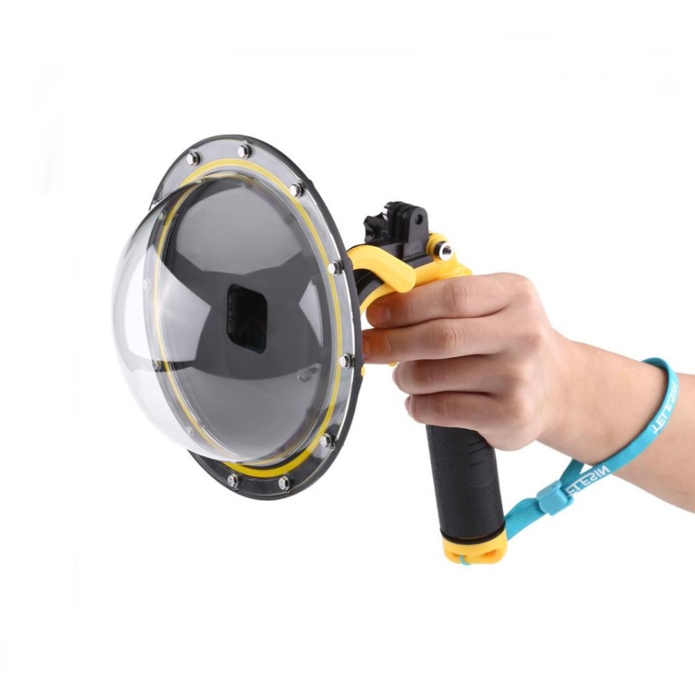 TELESIN 6" Dome Port for GoPro Hero5/ Hero6 with Floaty Bobber and ...