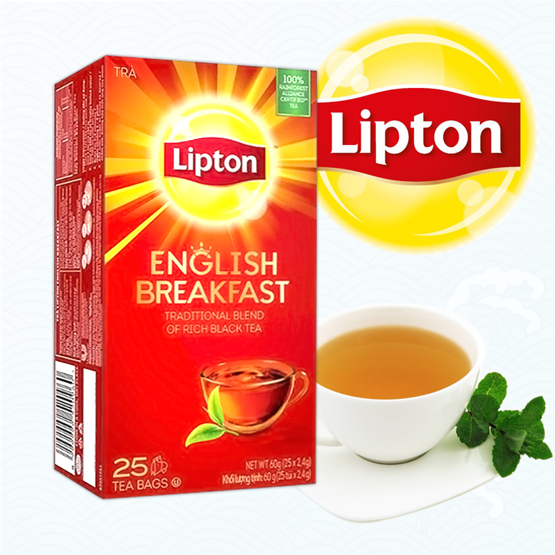 Lipton ชาลิปตัน English Breakfast / peppermint ชาลิปตัน ชนิดซอง25 ซอง ...