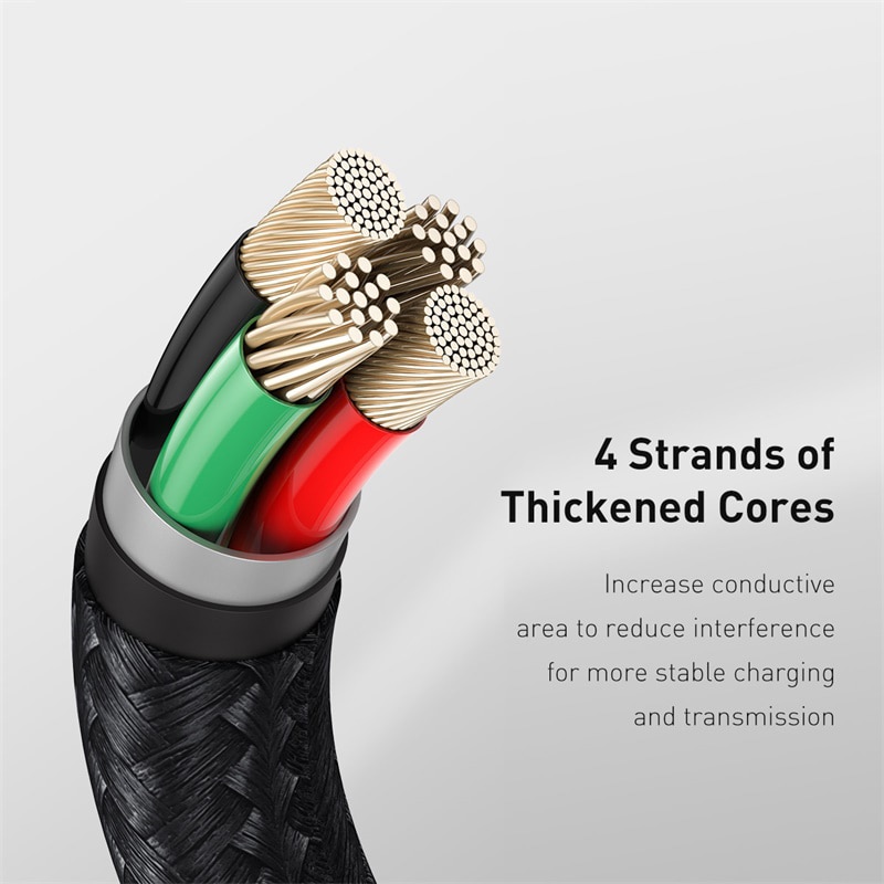 Baseus USB to IP Cable 2.4A Fast Charging for air - zijie134n - ThaiPick