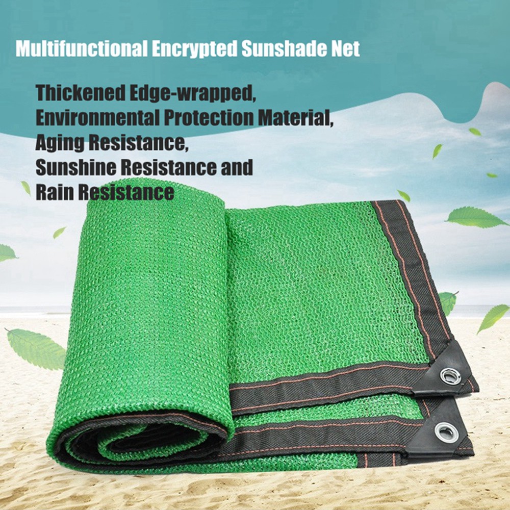 YEW Multi-sizes Anti-UV Sunshade Net Green Shade Cover Sunscreen Cloth ...