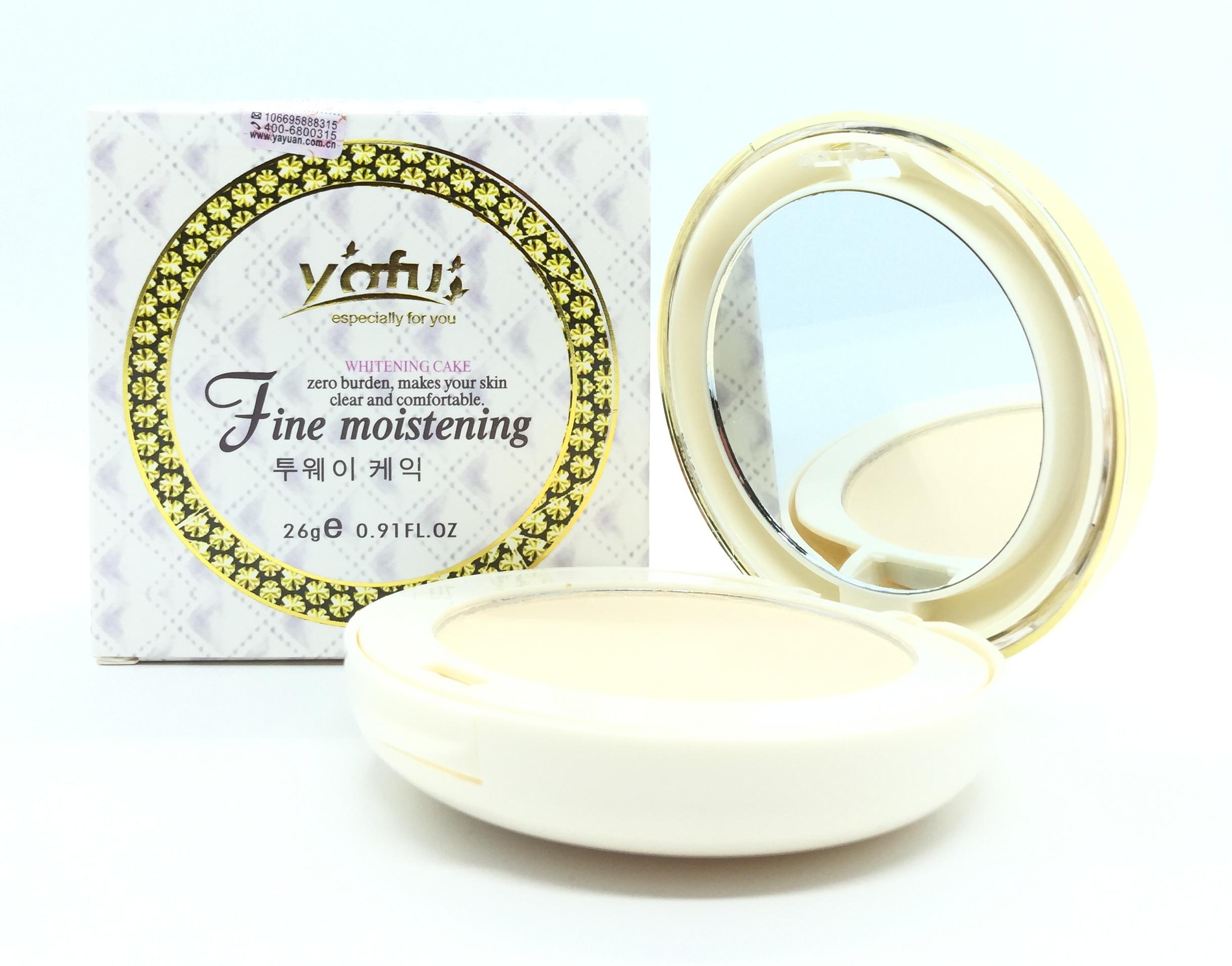 ((1 ตลับ)) แป้ง Yafu Fine Moistening ( ฝาทอง2 ชั้น ) (เครื่องสำอาง,แป้ง ...