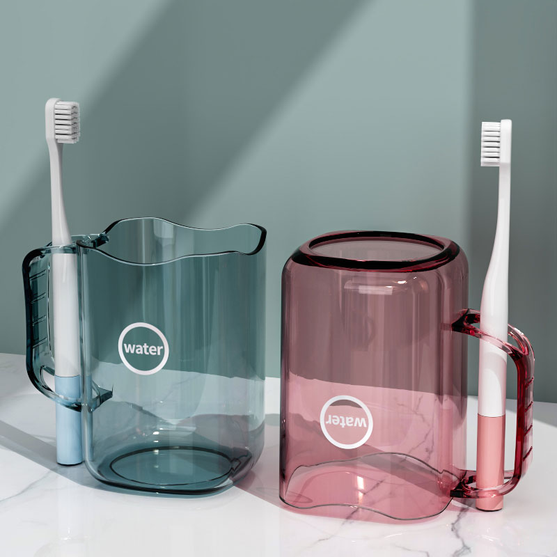 BAI PH แก้วน้ําพลาสติก สําหรับใส่ยาสีฟัน แปรงสีฟัน เหมาะกับการพกพา ...
