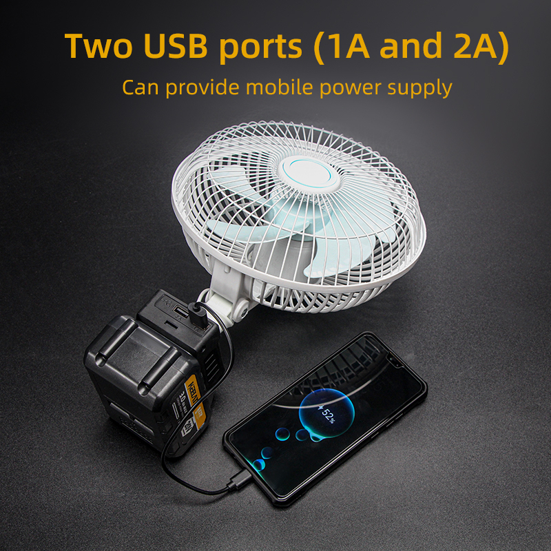 Shipping from BangkokPINSEN Portable Fan 5inch8inch Camping Fan 90 Tool ...