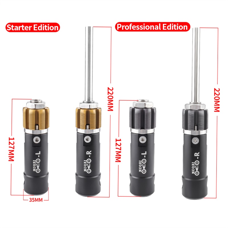 MUQZI Bottom Bracket Thread Tapping Tool MTB Road Bike BC 1.37 Bottom ...