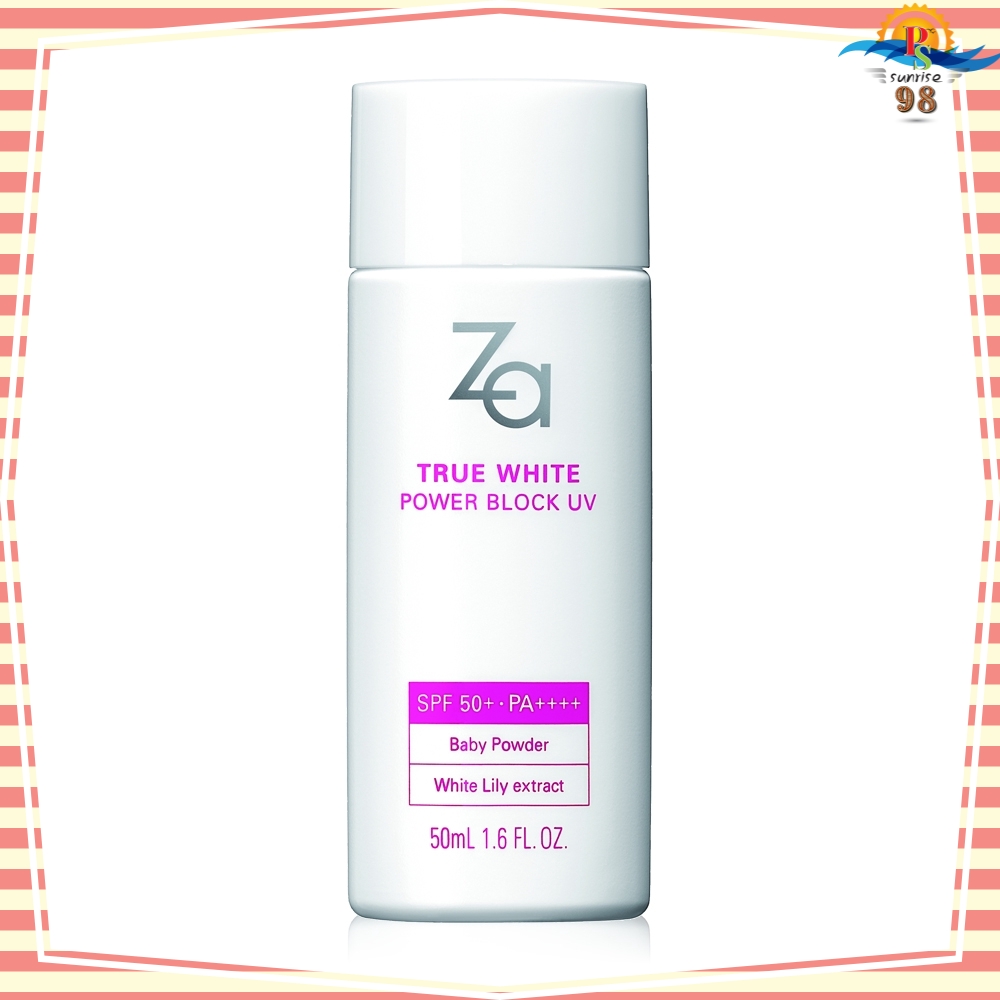 (Premium) Za True White EX Power Block UV SPF50+ PA++++ For Face & Body ...