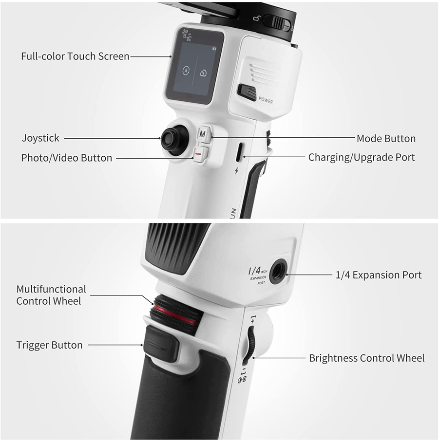 Zhiyun CRANE M3 3-Axis Handheld Gimbal Stabilizer ไม้กันสั่นสำหรับกล้อ ...