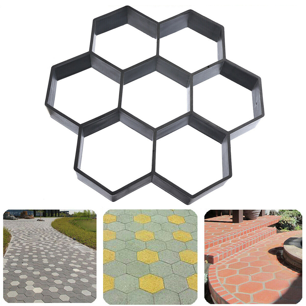 11.53 "X11.53" X1.77 "DIY Walk Maker Reusable Concrete Path Maker ...