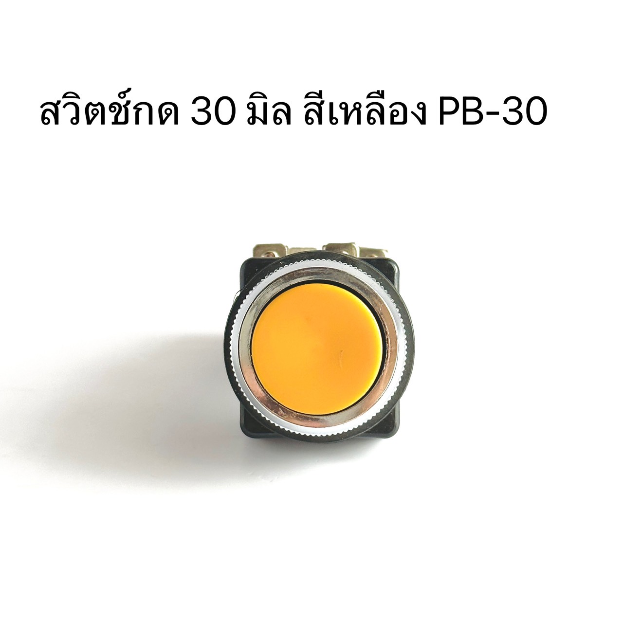 PB-30 สวิตซ์ปุ่มกด สวิทช์กดติดกดดับปล่อยดับ 30มิล Push Batton Switch 1 ...