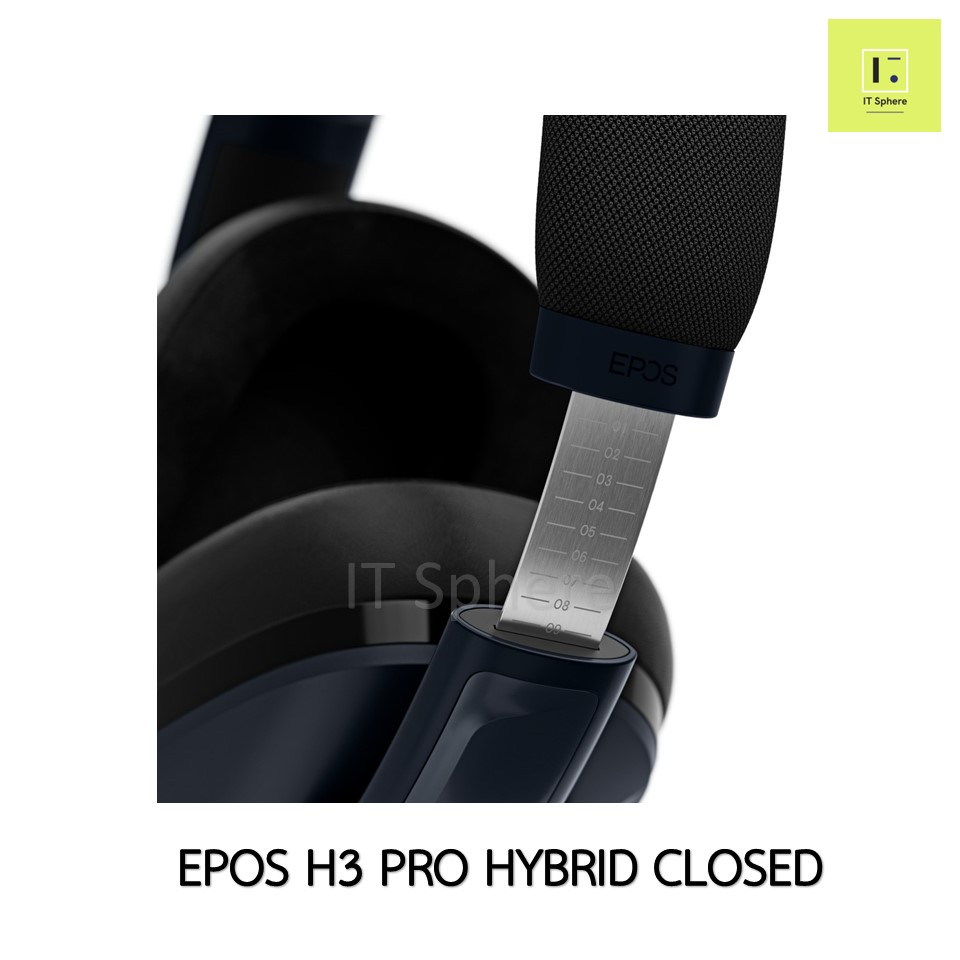 ศูนย์ไทย ประกัน 2 ปี หูฟัง EPOS H3 PRO HYBRID CLOSED RACING GAMING HEADSET GREEN BLACK WHITE สี ...