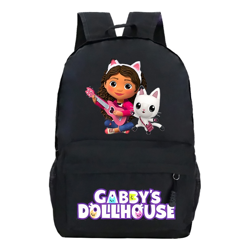 Cartoon Gabby Dollhouse Backpack Boy Girl School Bags School Backpacks ...