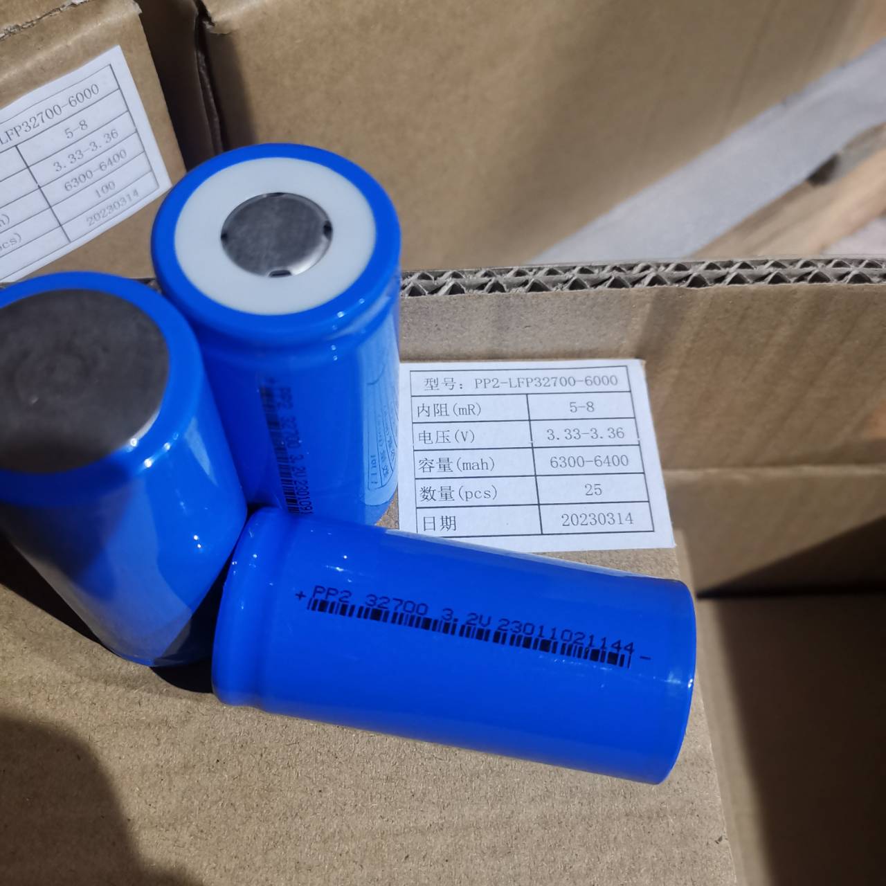 Lifepo4 32700 6000mAh 3.2V แบตเตอรี่ลิเทียมฟอสเฟต แบบหัวเรียบ ราคาต่อ 1 ก้อน | Lazada.co.th