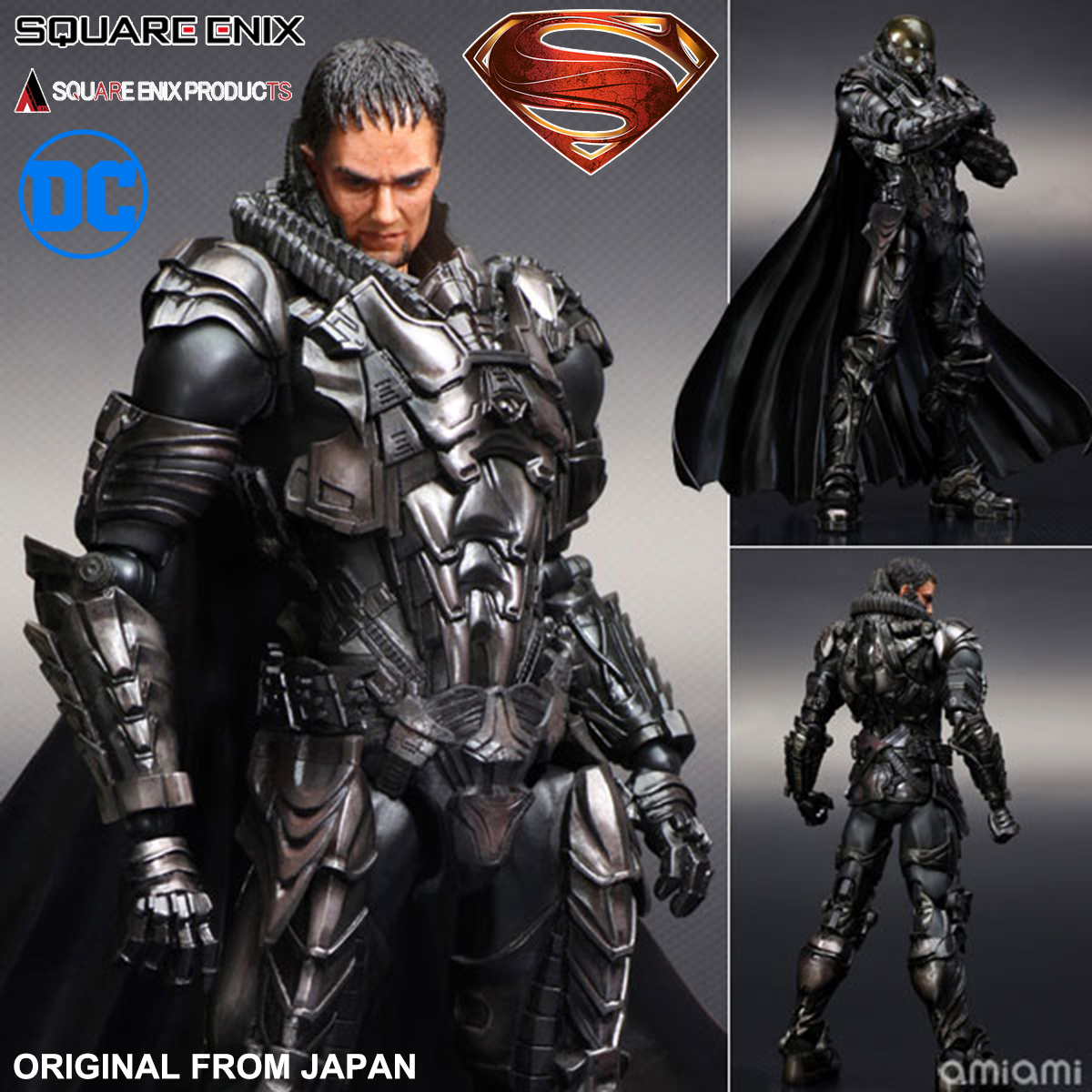 ของแท้ Figma Square Enix Play Arts Kai DC Comics Justice League ดีซีคอม ...