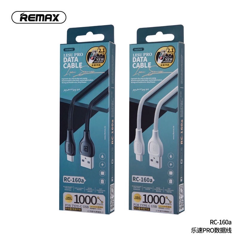 REMAX รุ่น RC-160a สายชาร์จ cable charger 2.1A ยาว1M MICRO lOS type-c ...