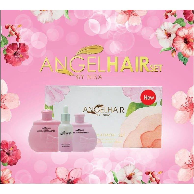 แชมพูเร่งผมยาว Angel Hair by nisa ชุดใหญ่ - Cosmodion shop - ThaiPick