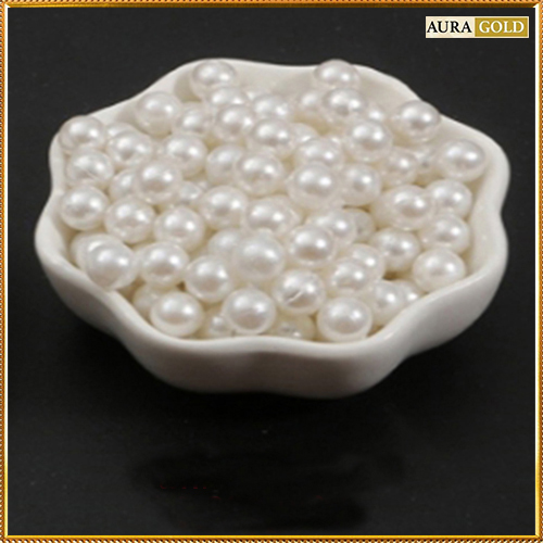 ถูก ดี????ลูกปัดไข่มุกเทียมขนาด 8 มม.มุกราคาถูก/1แพค/รหัสAG4124/บรรจุ ...
