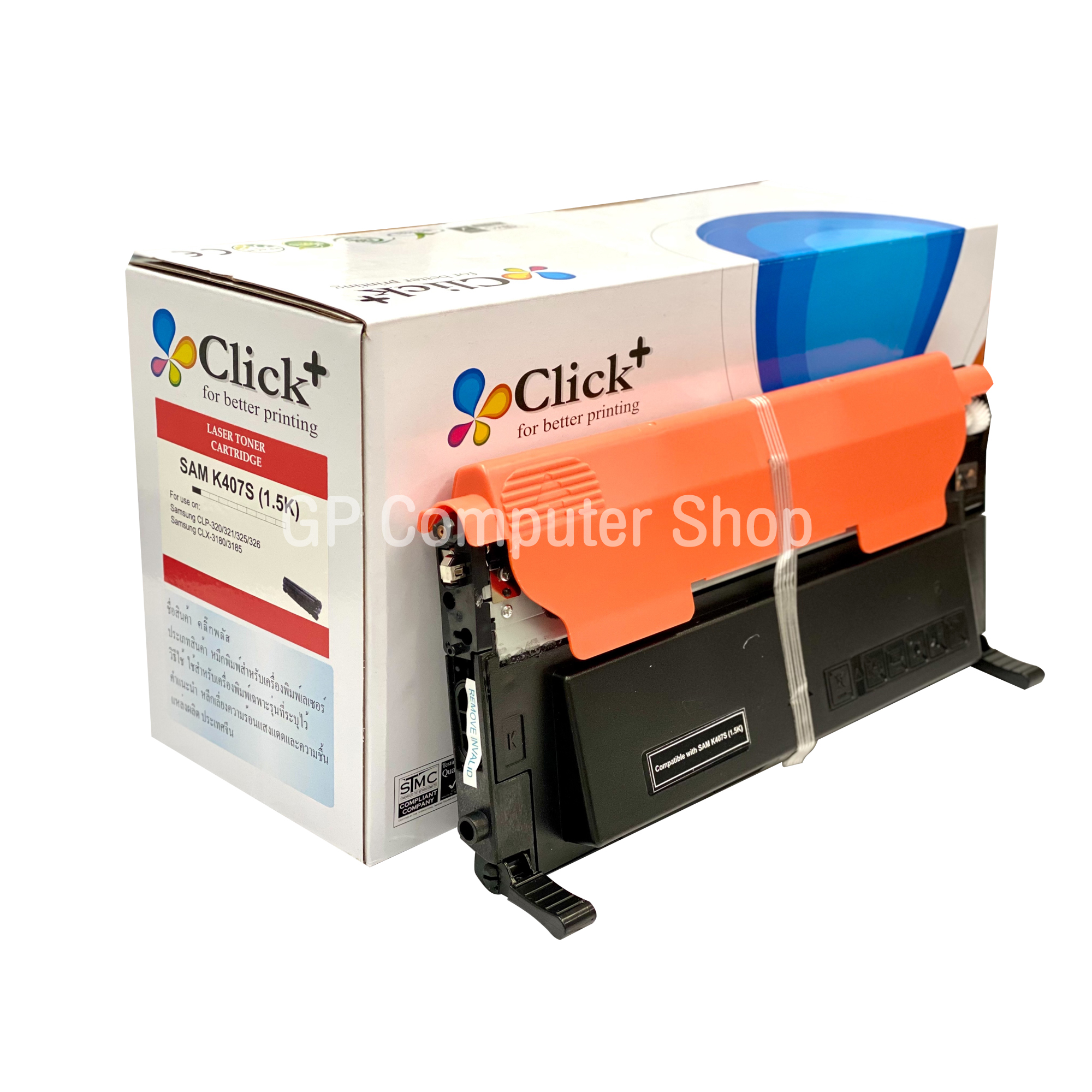 Click+ / Samsung / CLT-K407S / CLT-407S / ตลับหมึกเลเซอร์เทียบเท่า / CLP-320 / CLP-321 / CLP-325 ...