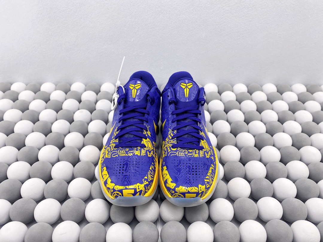 Certified products ) Nike Zoom Kobe 5 5Rings ZK5 Purple Gold Combat ...