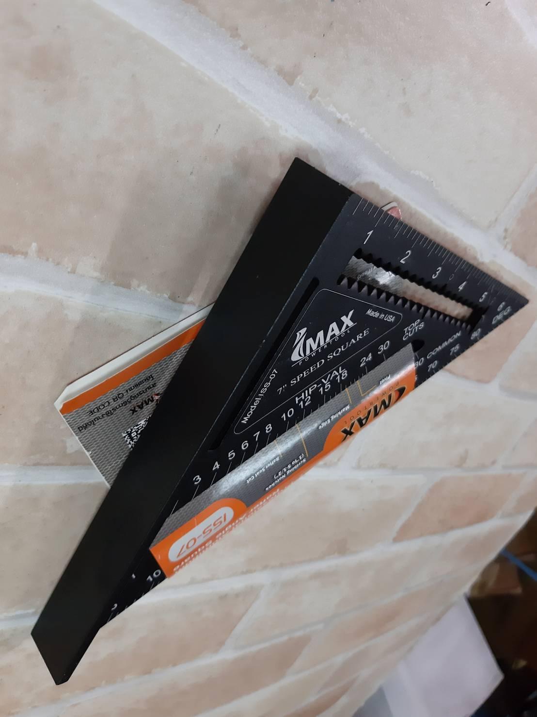 IMAX ฉากวัดไม้สามเหลี่ยม 7 นิ้ว IMAX SPEED SQUARE 7" | Lazada.co.th