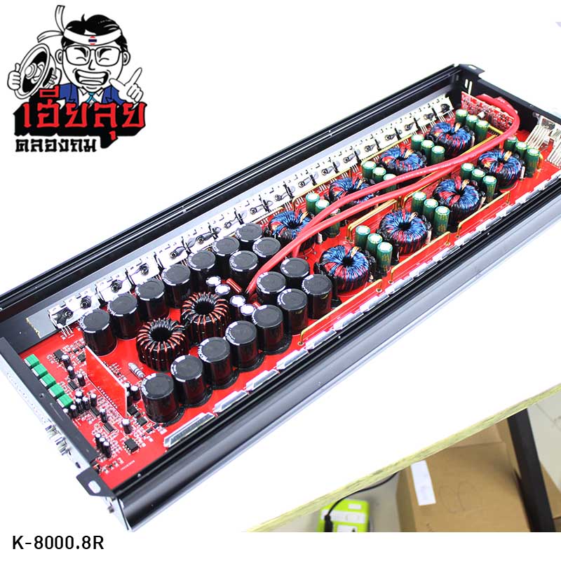 เฮียลุย เพาเวอร์แอมป์ CLASS D 8000W POWERAMP เสียงเพราะ พาวเวอร์ แอมป์รถยนต์ แอมป์ เพาเวอร์ ...