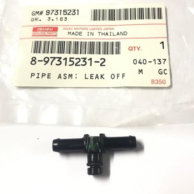 ข้อต่อบนหัวฉีด ข้อต่อไหลกลับน้ำมัน ดีแม็ก คอมมอลเรว 4JJ1-4JK1 แท้ห้าง ...