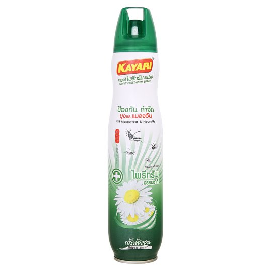 ถูกที่สุด คายาริ ไพรีทรัม สเปรย์ป้องกัน กำจัดยุงและแมลงวัน กลิ่นชิเซน ...