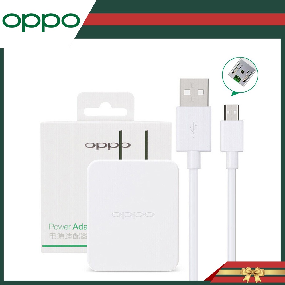 สายเคเบิล เครื่องชาร์จ และอะแดปเตอร์ ☁ชุดชาร์จ OPPO หัวชาร์จ 5V 2A สาย ...