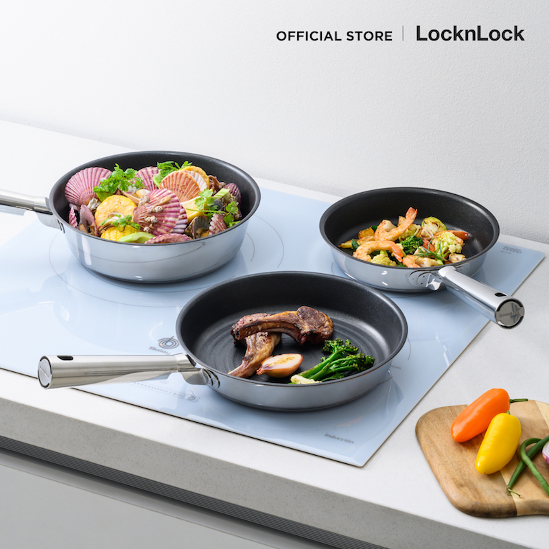 Locknlock กระทะสแตนเลส Suit Stainless Cookware - LocknLock - ThaiPick
