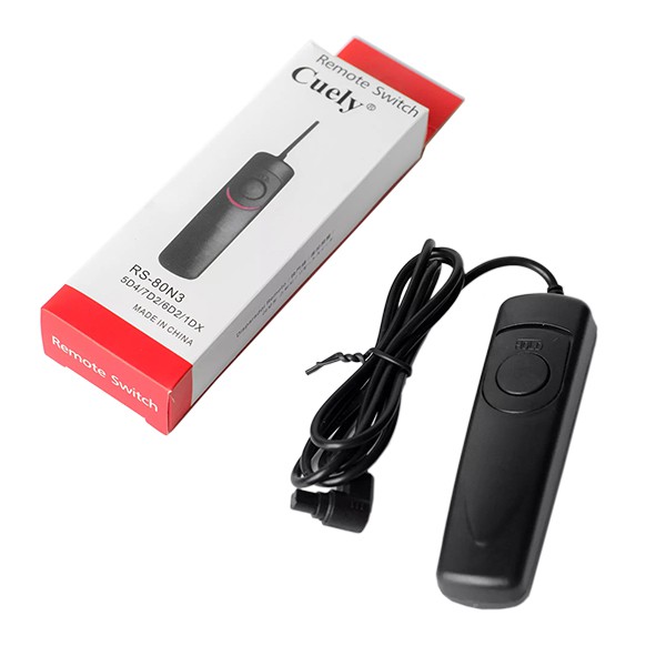 สายลั่นชัตเตอร์ CUELY Shutter Cable RS-80N3 for EOS 40D50D5D5DII III ...