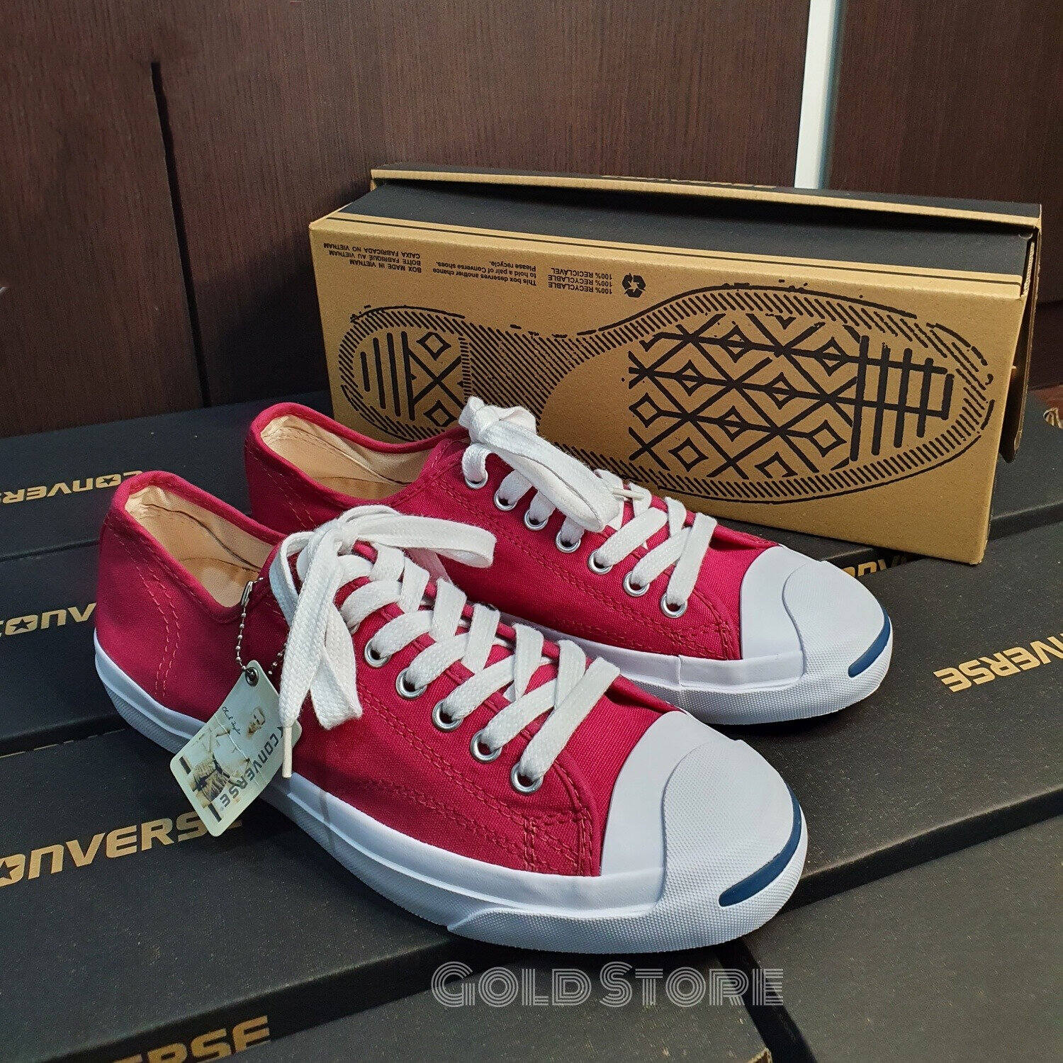 ของแท้อย่างเป็นทางการ Converse All Star Jack Purcell OX Low Unisex ...