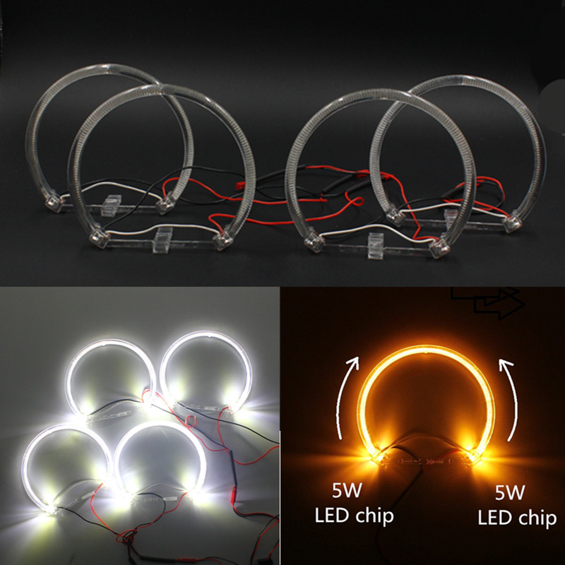 3000K 6000K SMD LED Angel Eyes for BMW E46 E39 E38 E36 projector ...