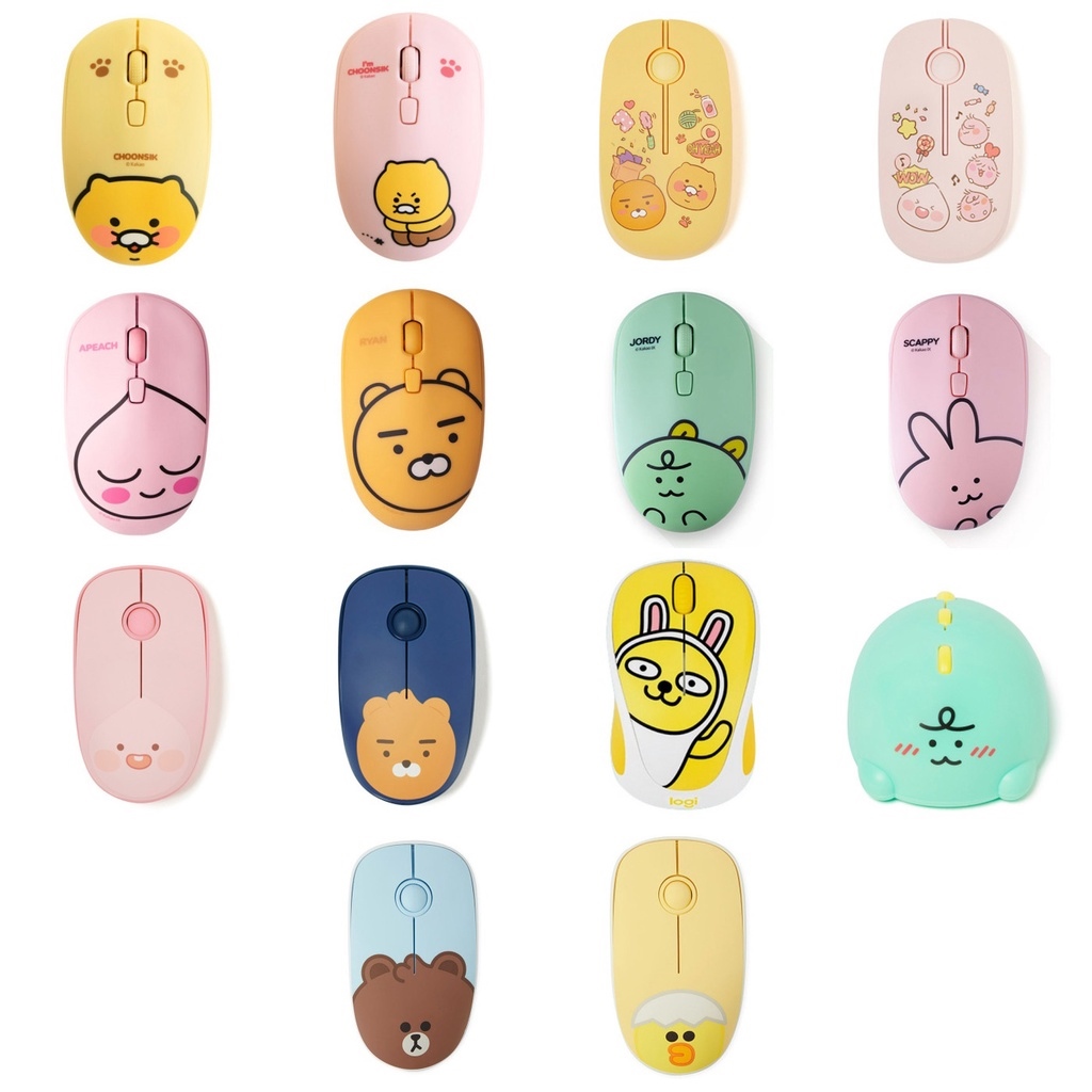 sardine7ykuk5i Kakao Line Friends Wireless Mouse Collection Official ...