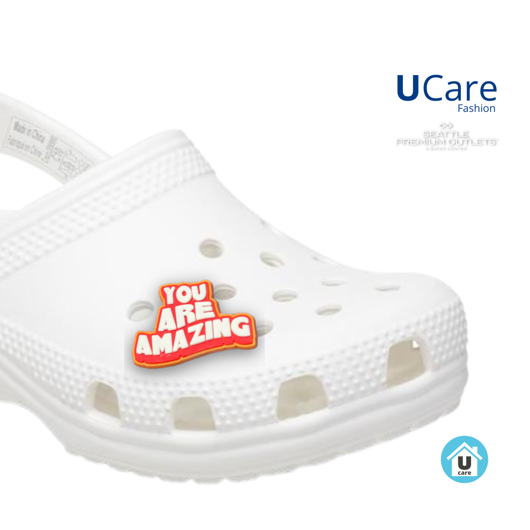 UCare - สินค้า Outlet Jibbitz Wording LOT 1 ตัวติดรองเท้า crocs ลาย ...