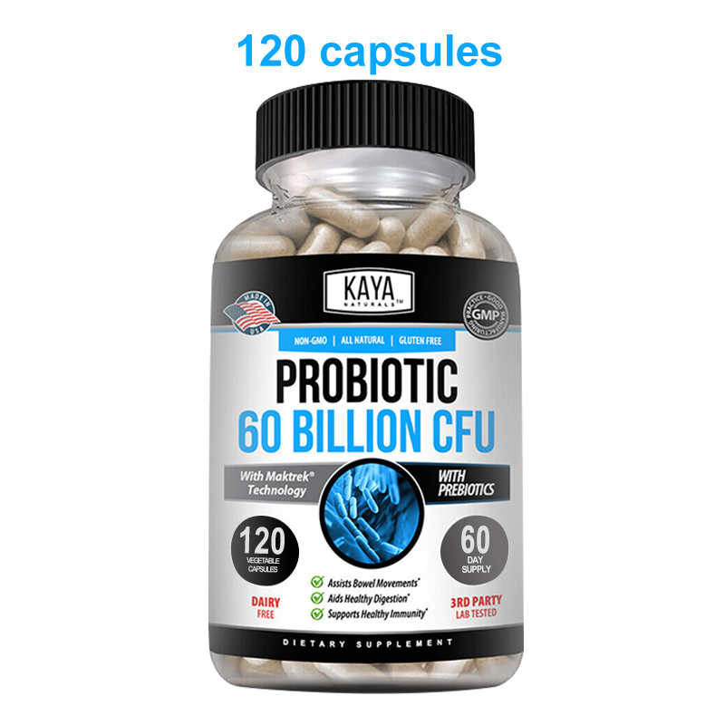 Probiotics Supplements โพรไบโอติกส์ 6 พันล้านตัว ช่วย ท้องผูก ขับถ่าย ...