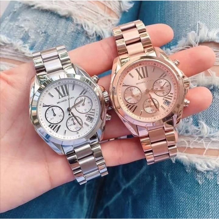 Michael Kors Ladies Bradshaw Mini Chronograph นาฬิกาข้อมือผู้หญิง รุ่น ...