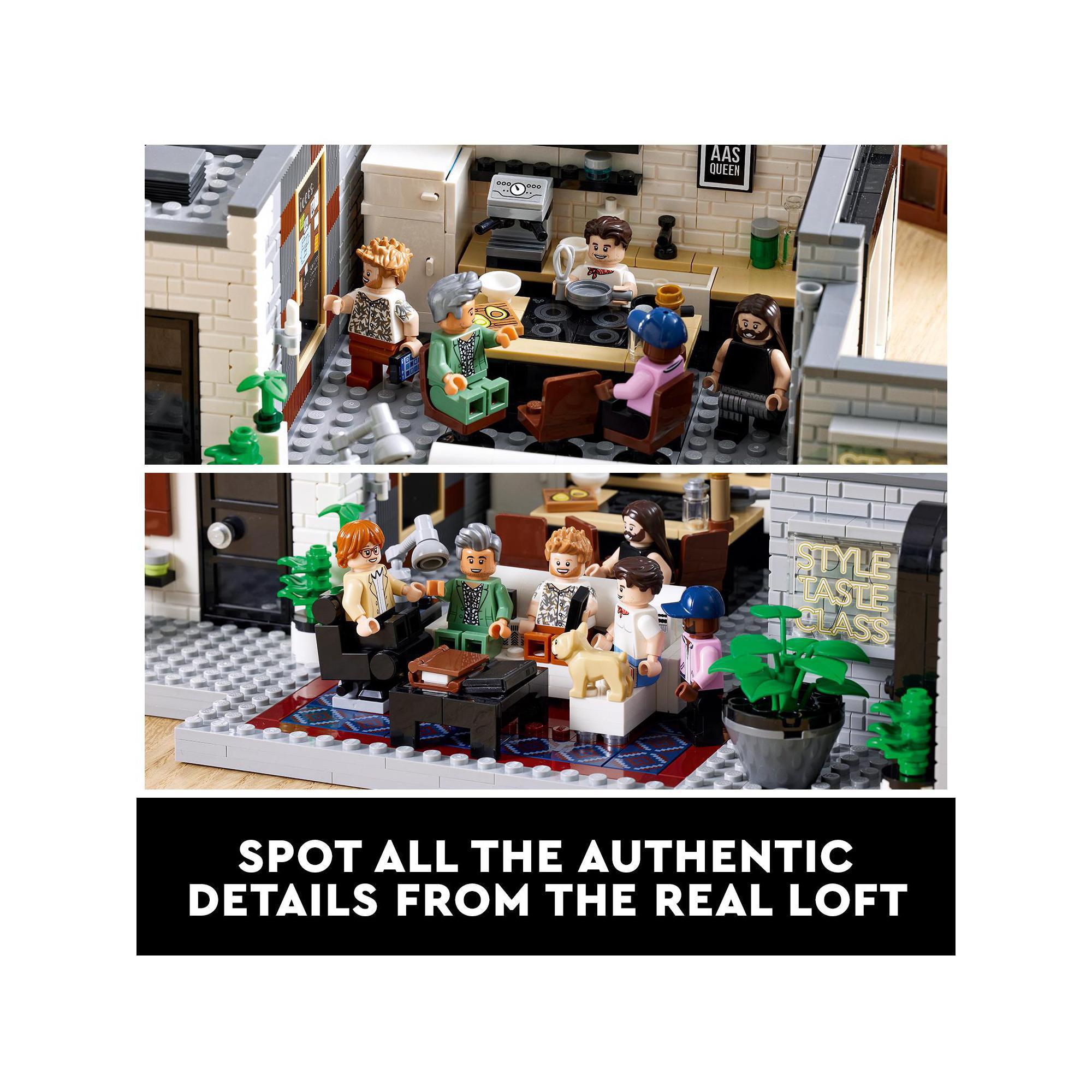 LEGO® Queer Eye – The Fab 5 Loft 10291 Building Kit (974 Pieces) - LEGO ...