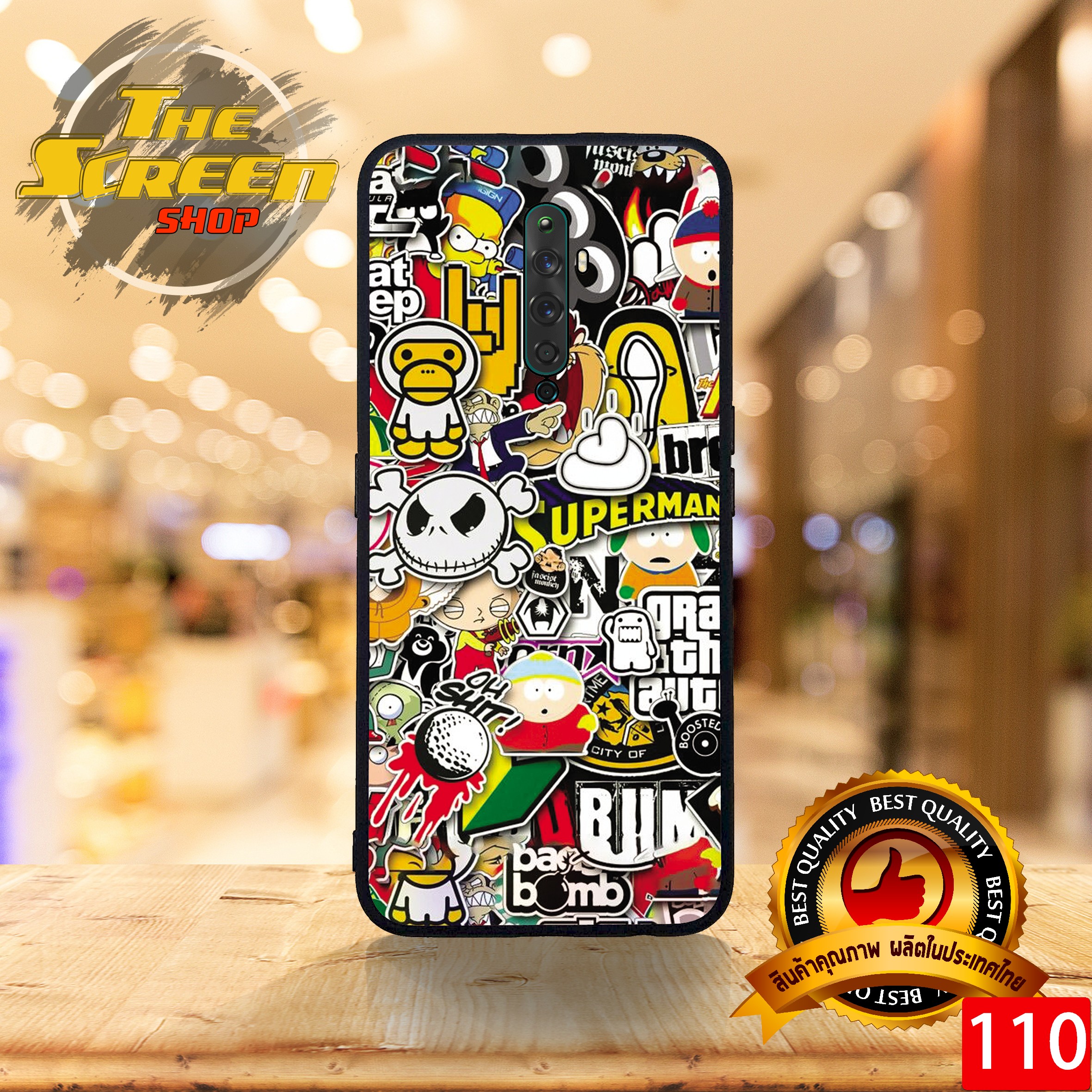 OPPO Reno 2F เคสสกรีน #110 - The Screen Shop - ThaiPick