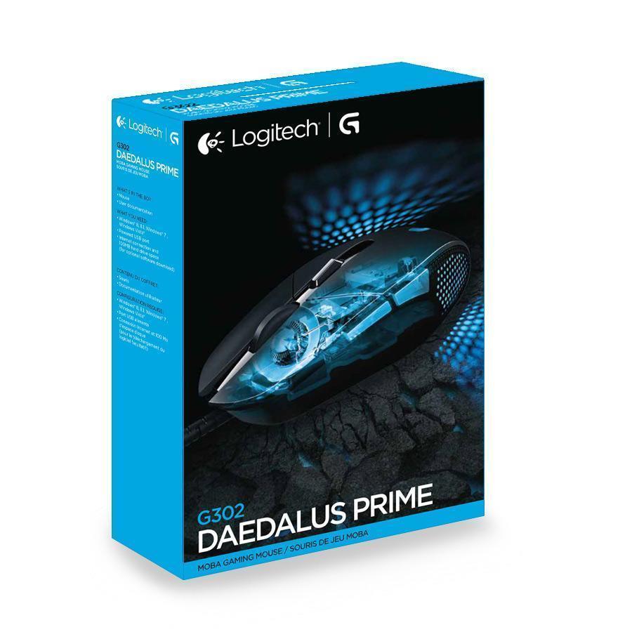 Logitech Daedalus Prime MOBA Gaming Mouse G302 - Heremore - ThaiPick