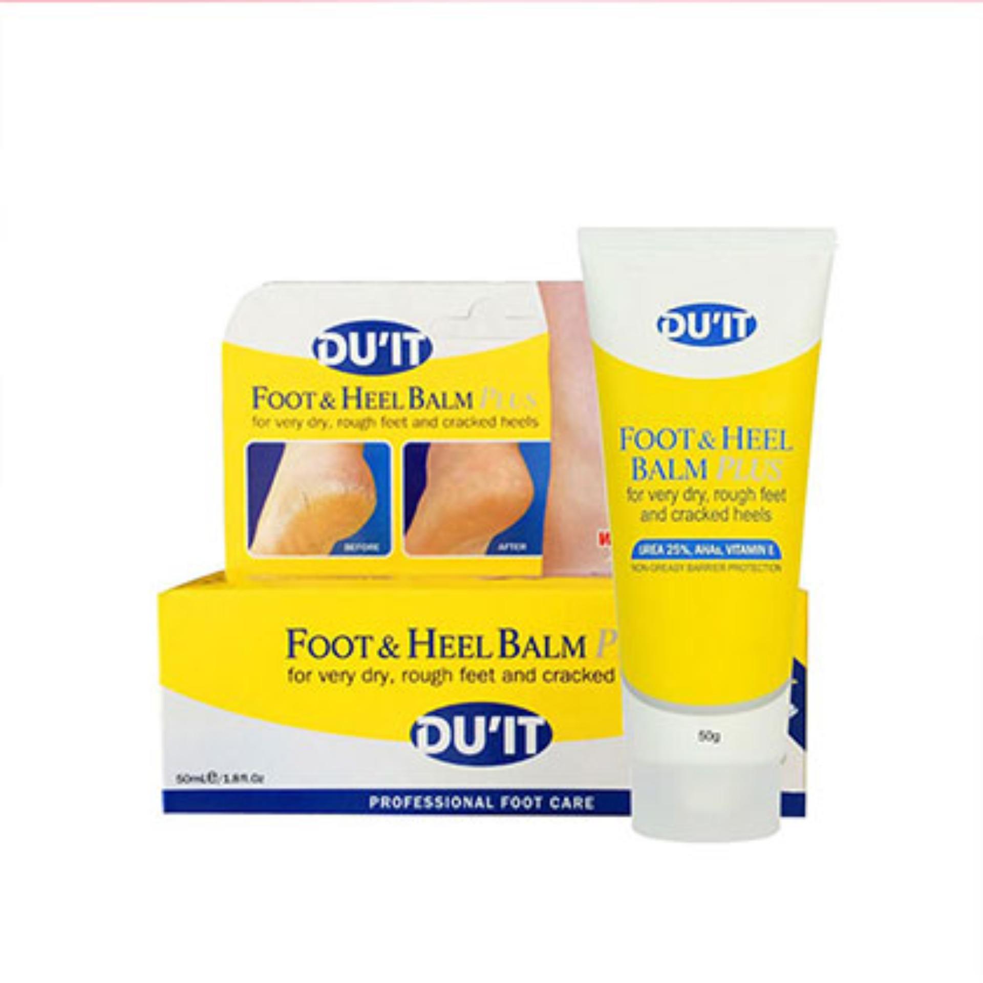 DUIT Foot & Heel Balm Plus 50g ครีมสมานผิวส้นเท้าแตกยอดเยี่ยมใน 5วัน (1 ...