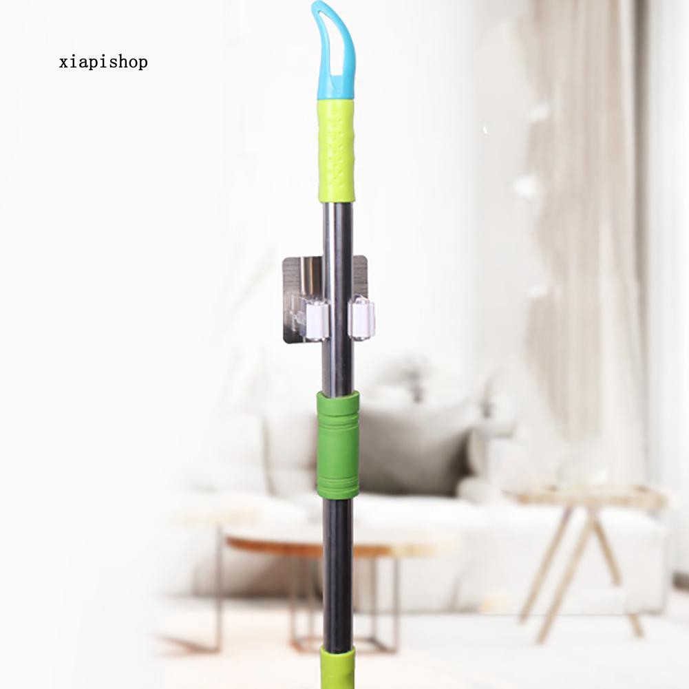 Stand Holder Sapu & Pel Model Ditempel pada Dinding - zhaiyo - ThaiPick