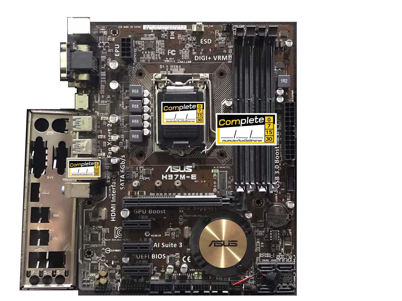 Mainboard/(เมนบอร์ด)/Asus-H97M-E/M.2/Socket1150 | Lazada.co.th