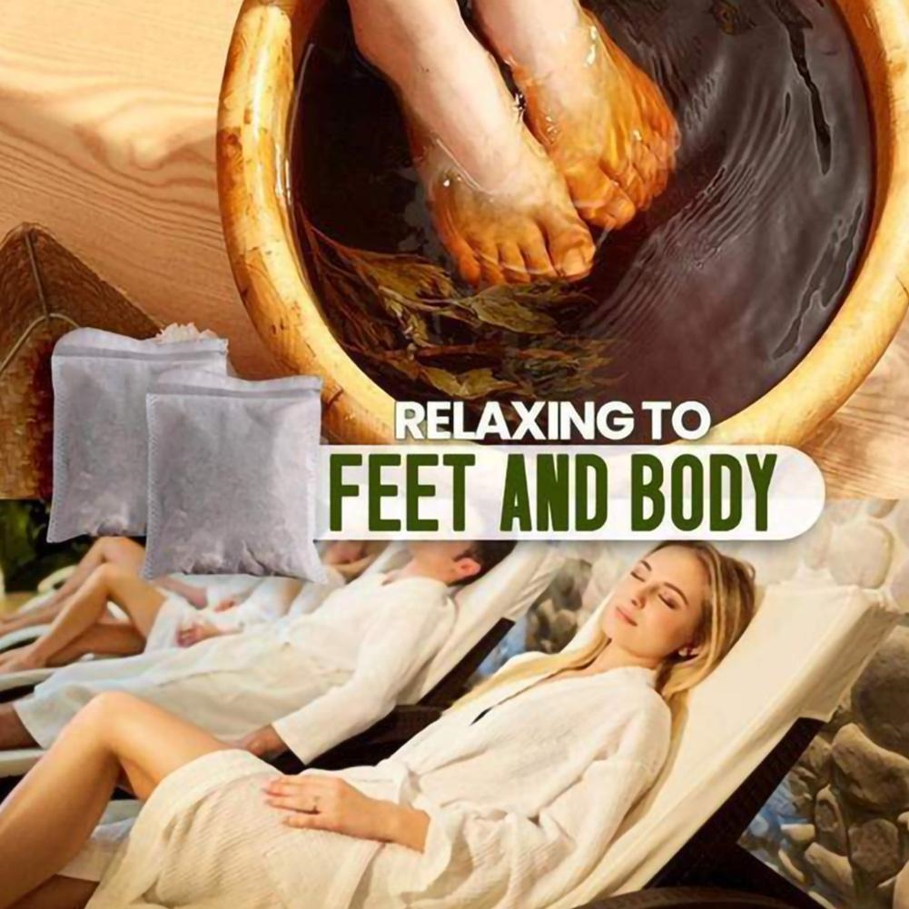 Chinese Medicine Foots Bath Powder Health Care Herbal Foot Soak Pack ...