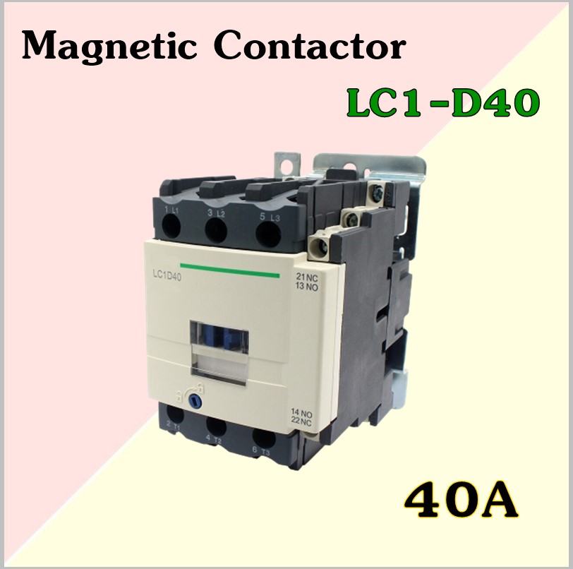 แมกเนติก คอนแทคเตอร์ LC1-D40 Magnetic Contactor | Lazada.co.th