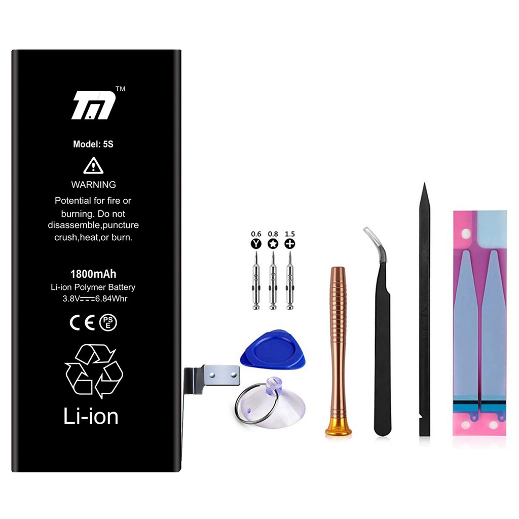 แบตเตอรี่ไอโฟน TM มอก. iPhone ความจุสูง i5-iPhone 11 อุปกรณ์เสริม ...