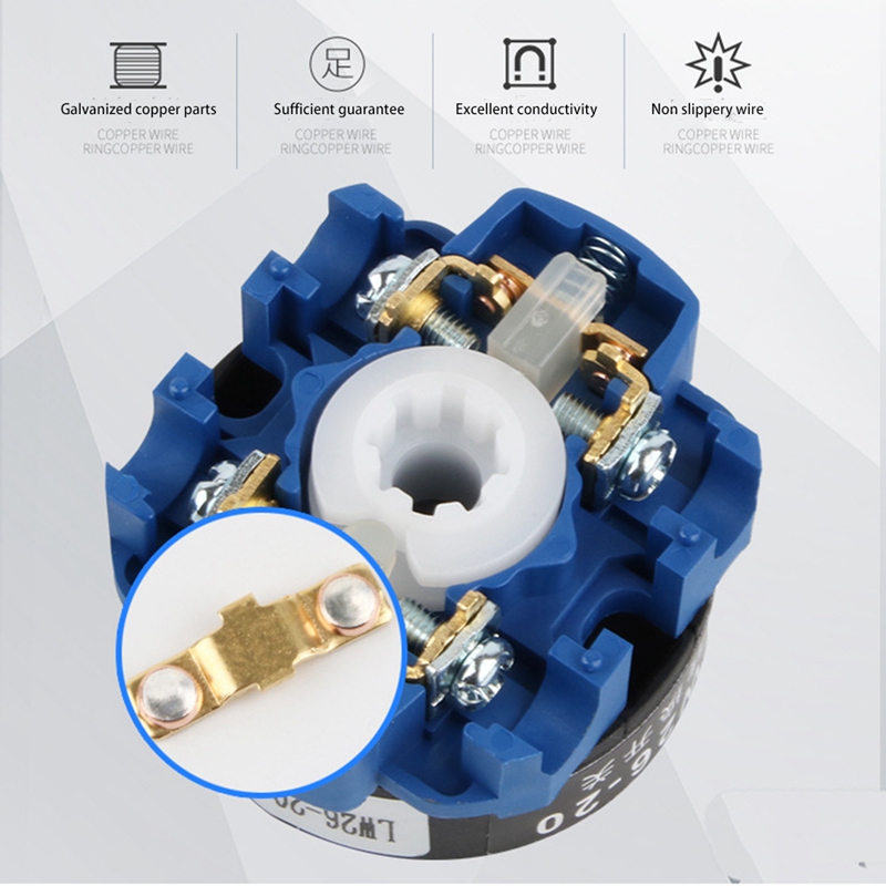 OFF-ON 4 Poles Disconnect Isolator Switches LW26GS CA10 48X48mm Padlock ...