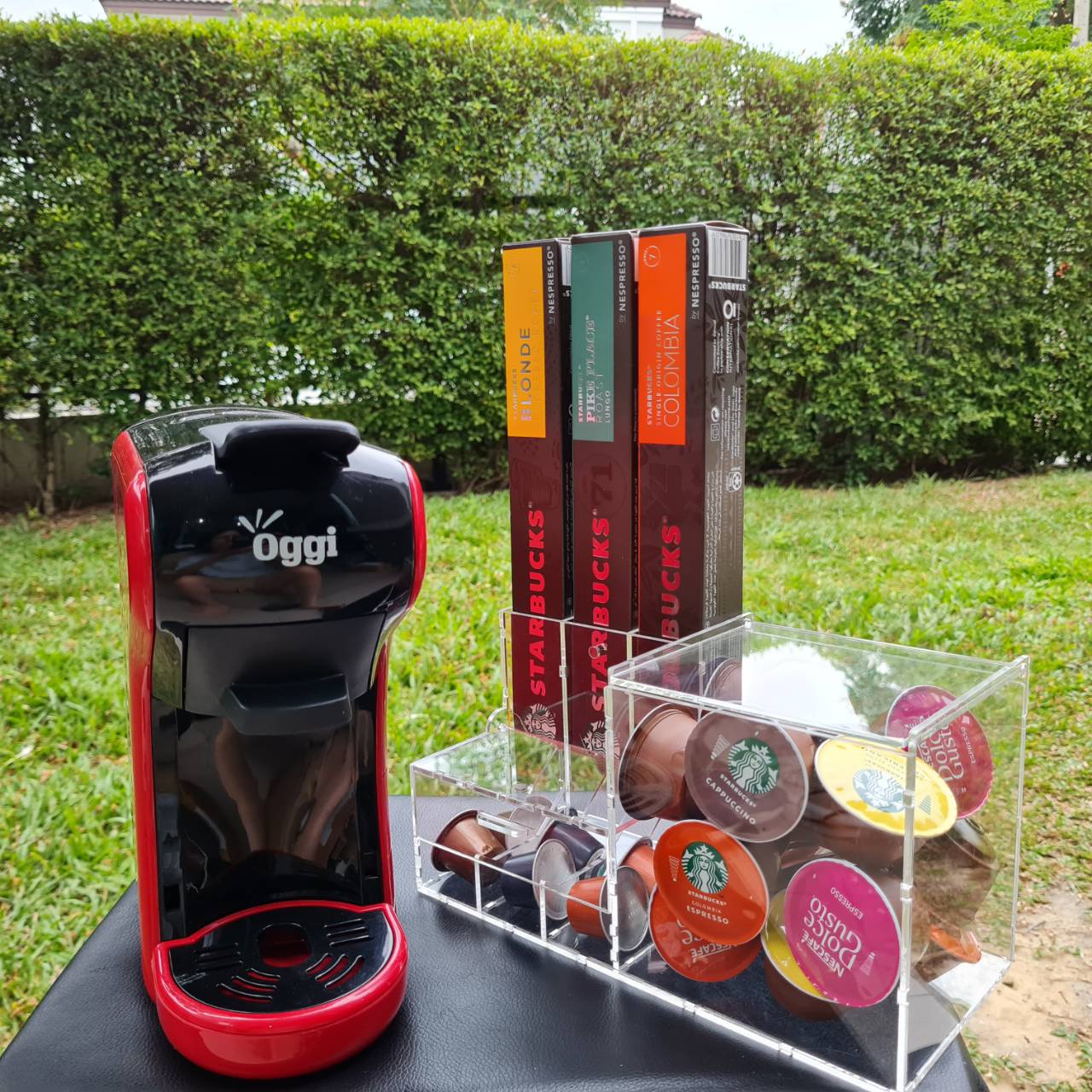 OGGI X BOX ที่เก็บแคปซูลกาแฟ Nespresso Dolce Gusto POD อะแดปเตอร์และ ...