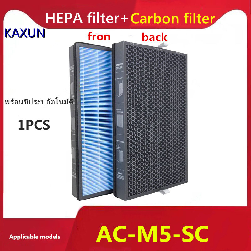 1PCS เหมาะสำหรับ Xiaomi Mijia เครื่องฟอกอากาศ MAX AC-M5-SC ตัวกรอง PM2 ...