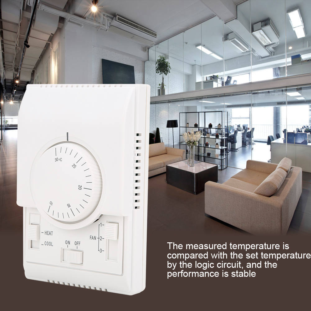 【COD】Mechanical Temperature Controller Surface Mounted Air Conditioner ...