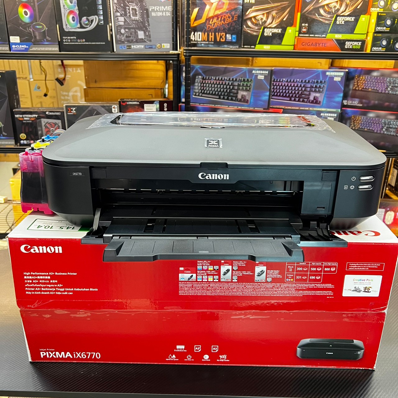ปริ้นท์เตอร์ Canon ix6770 tank ปริ้นท์ A3 - SODA print & service - ThaiPick
